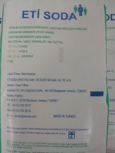 BICARBONATO DE SODIO ETI SODA FOOD – Química SA